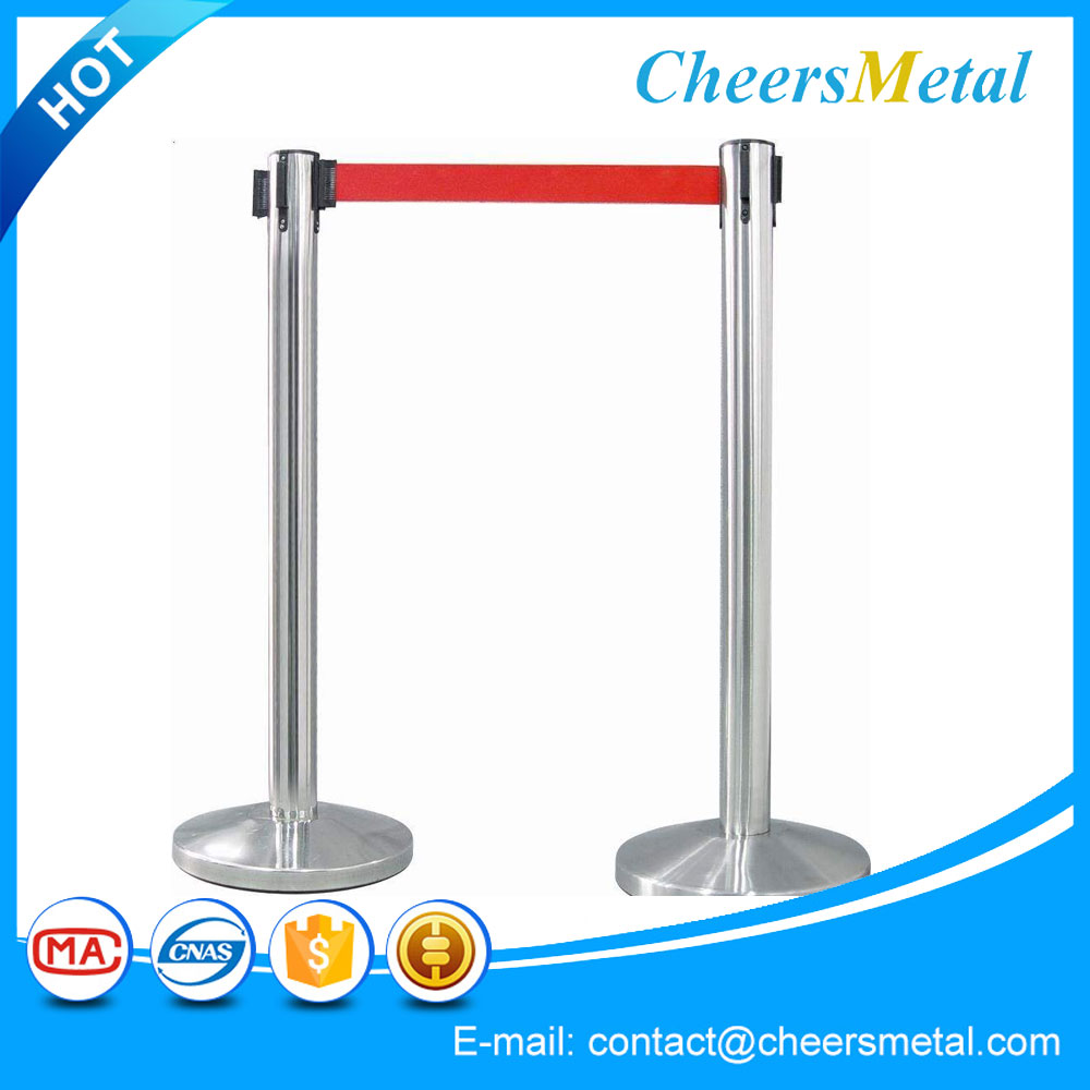 Queue Barrier line pole stand from China manufacturer - Tianchang ...